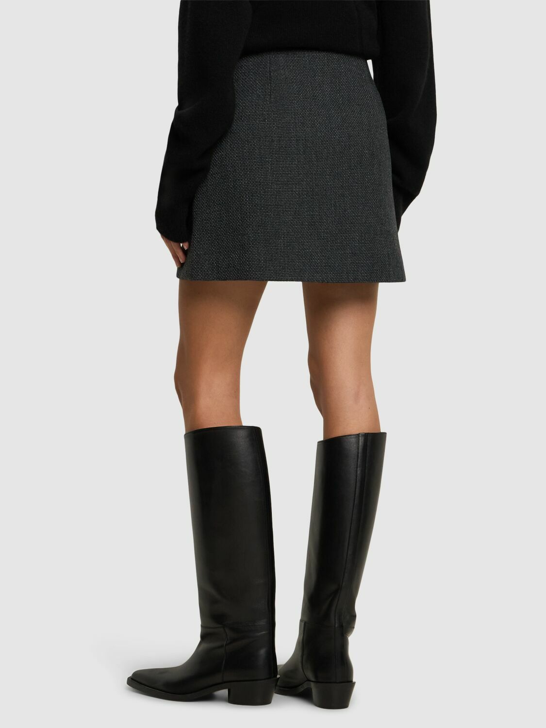 THEORY Structured Mini Skirt Theory