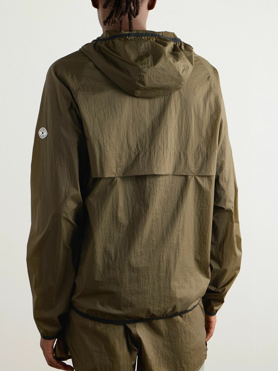 DISTRICT VISION - Milli Ultralight Ripstop Hooded Jacket - Green ...
