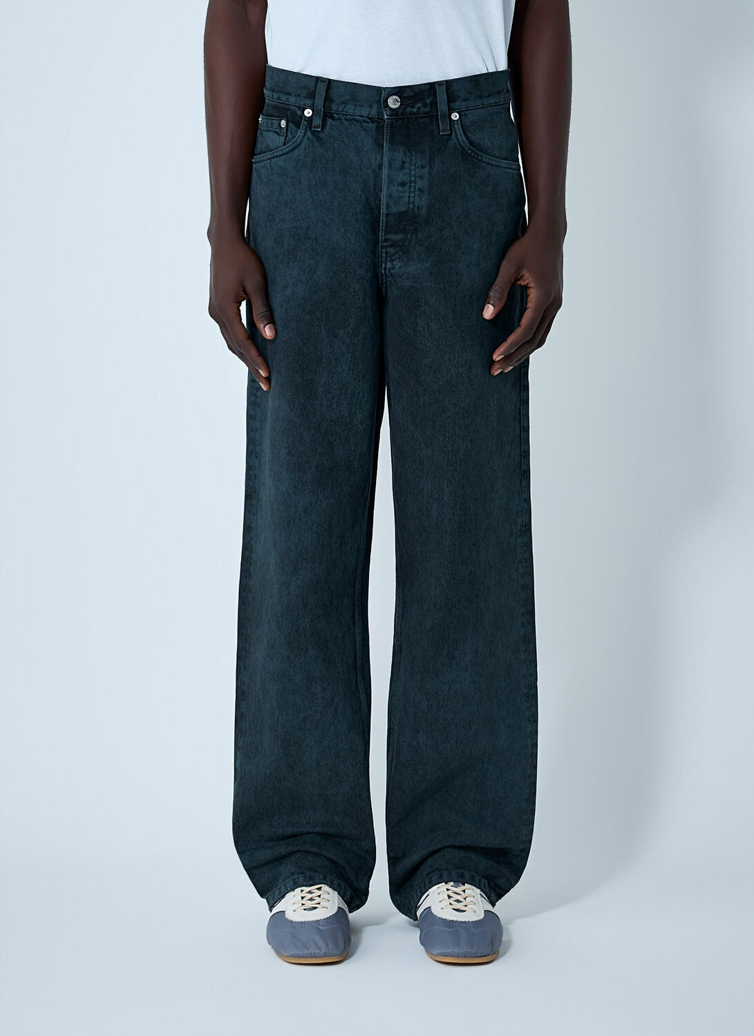 Dries Van Noten Logo Patch Jeans Dries Van Noten