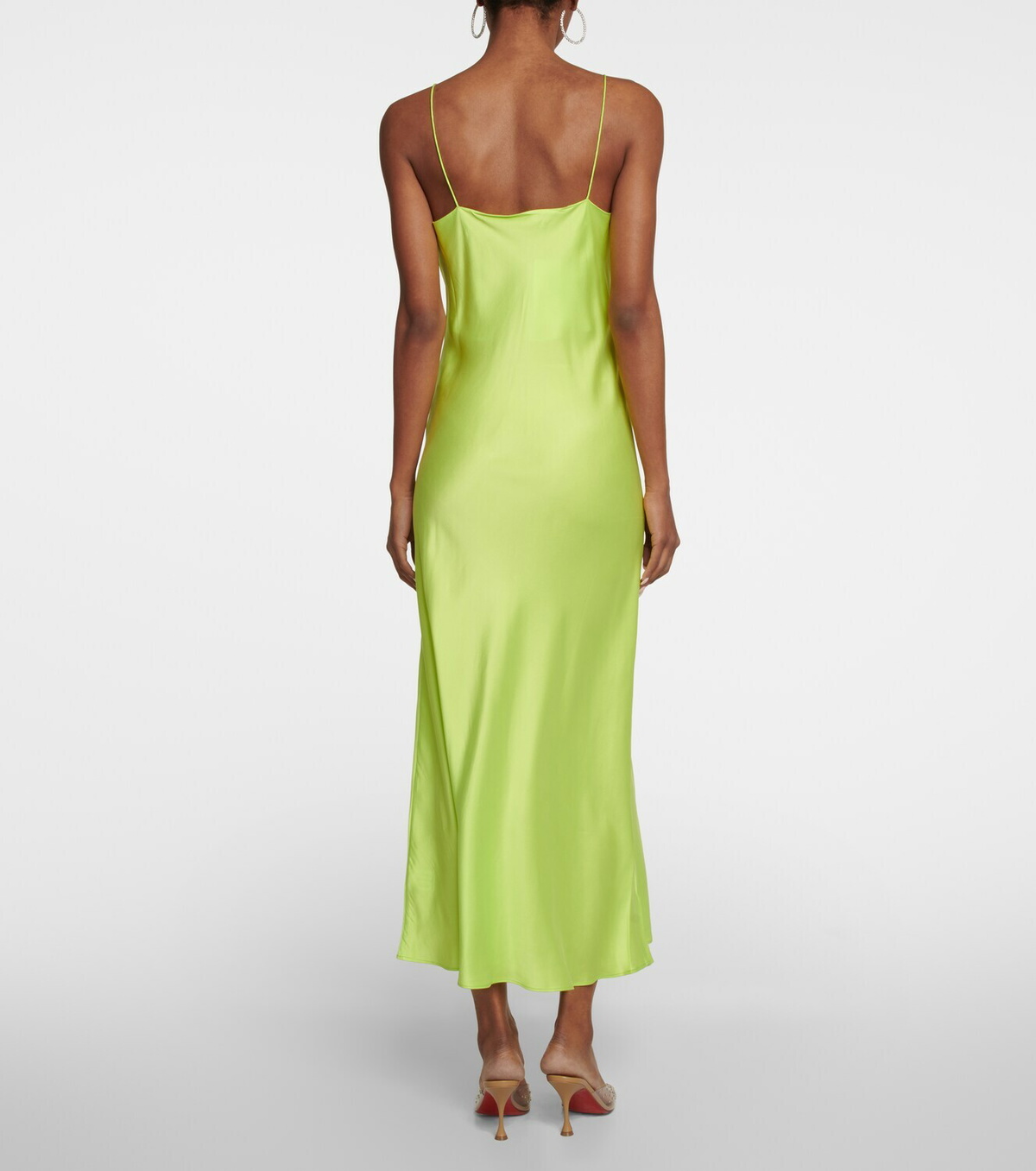 Asceno - Lyon silk maxi slip dress ASCENO