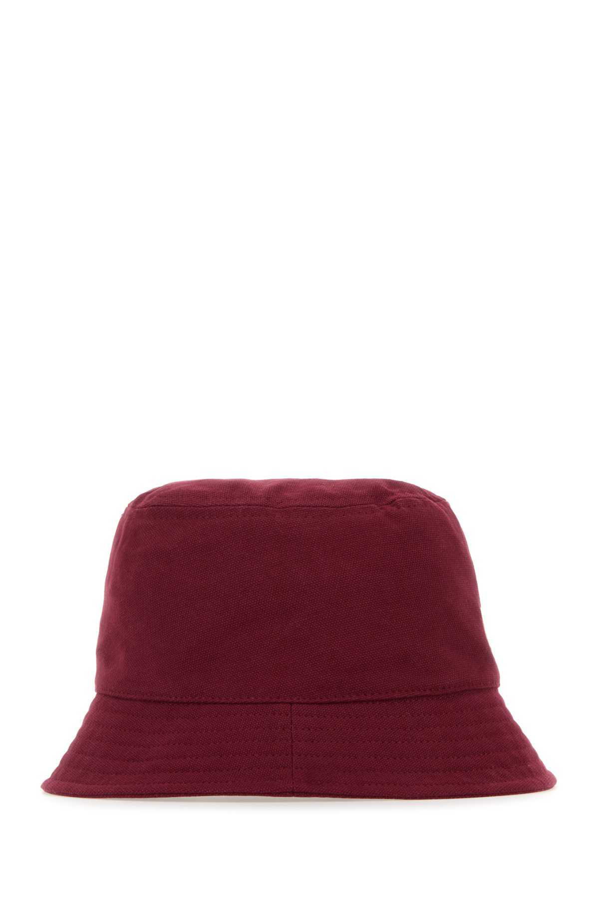 Isabel Marant Burgundy Cotton Haley Bucket Hat Isabel Marant