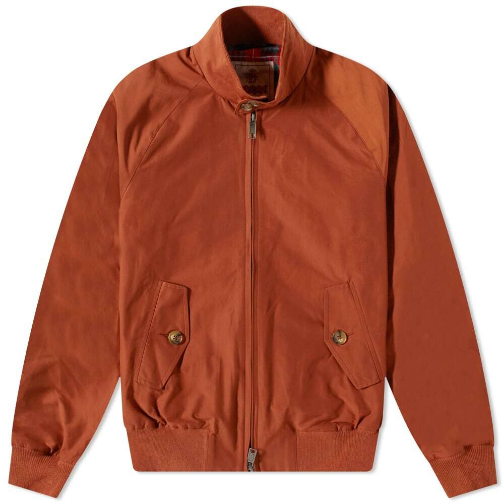 Baracuta Men's G9 Original Harrington Jacket in Caramel Baracuta