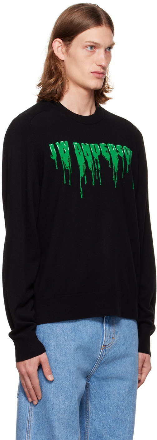 JW Anderson Black Slime Sweater JW Anderson