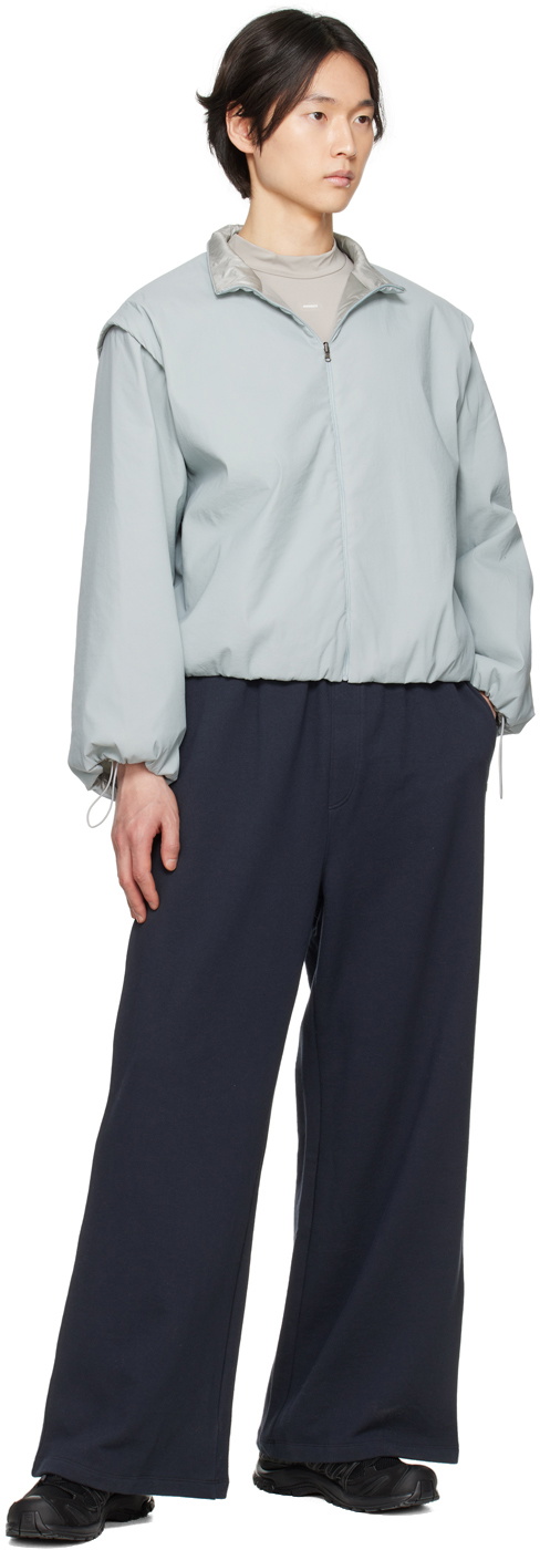 AMOMENTO Blue Reversible Jacket AMOMENTO