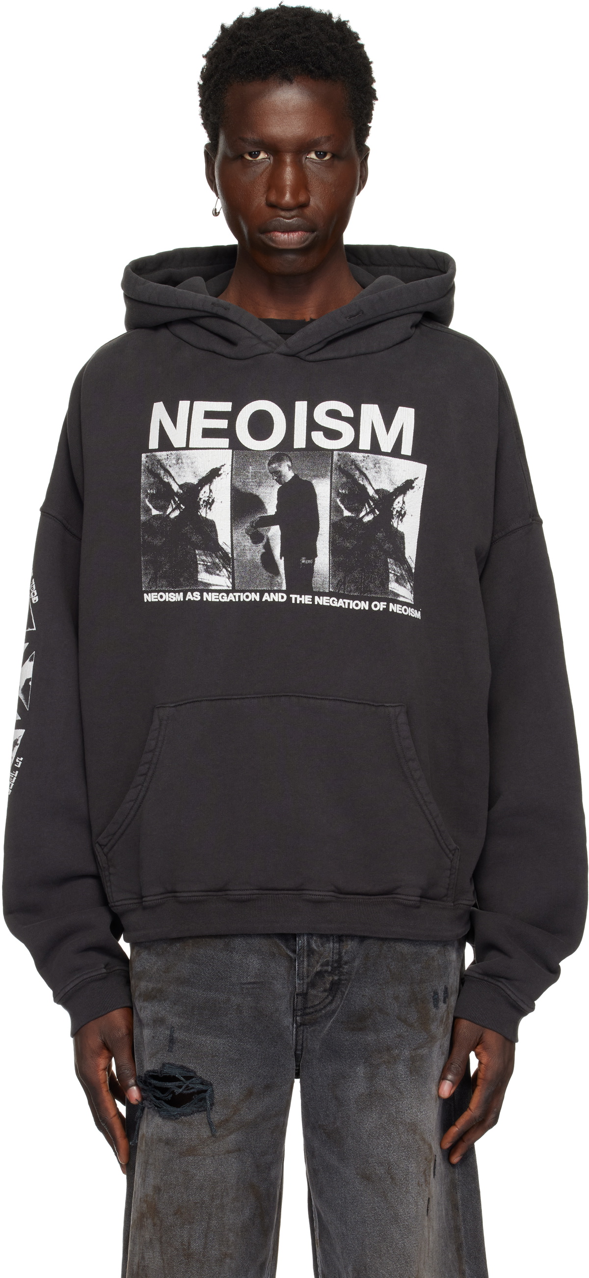 Enfants Riches Déprimés Black 'Neoism' Hoodie Enfants Riches Deprimes