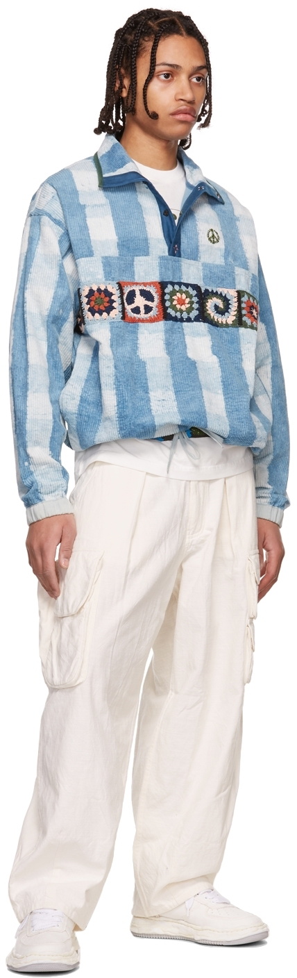 STORY mfg. Blue Organic Cotton Jacket Story Mfg.