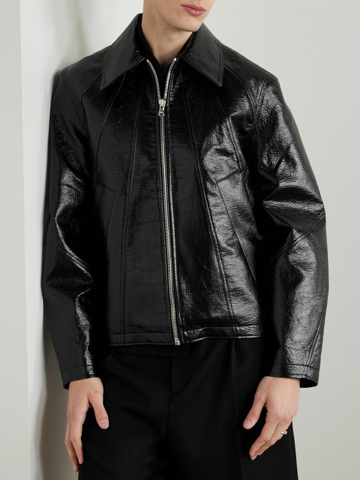 Séfr - Duke Panelled Jacket - Black Séfr