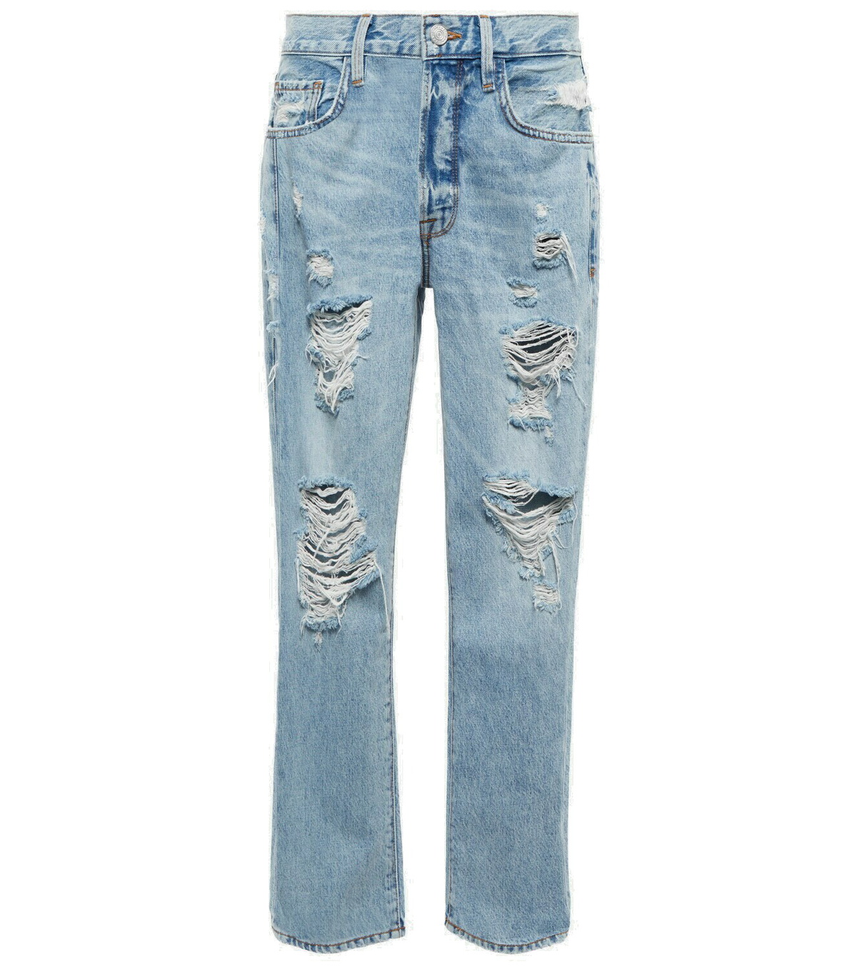 Frame - Le Original high-rise straight jeans Frame Denim