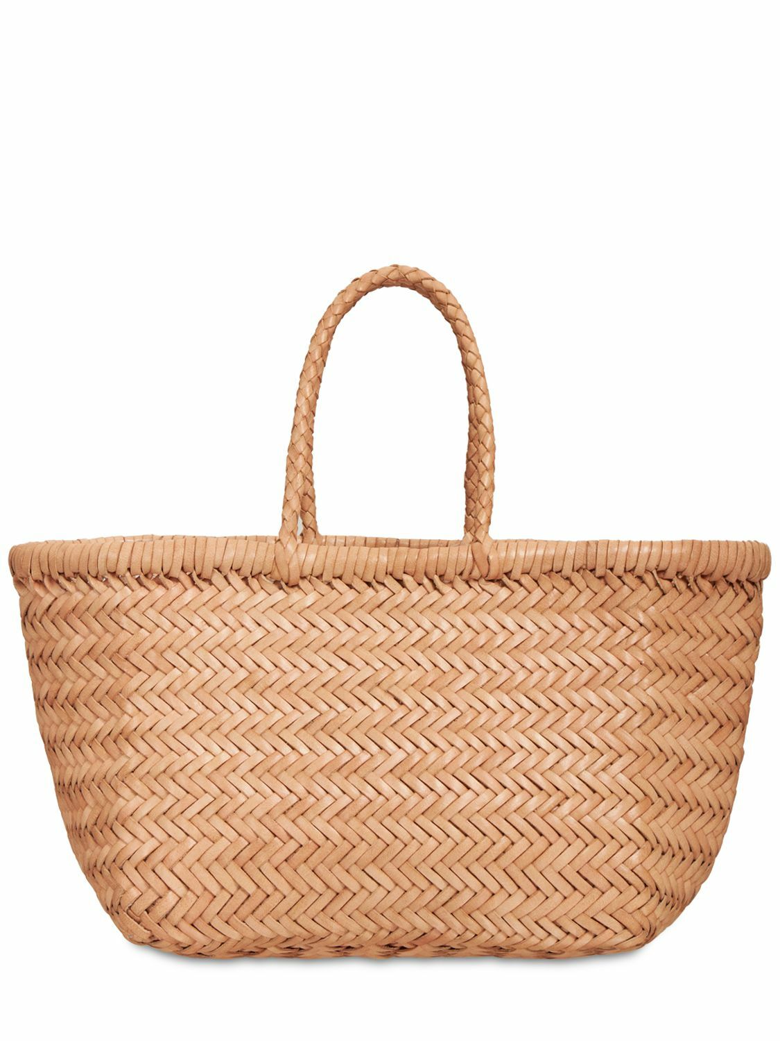 DRAGON DIFFUSION Triple Jump Small Leather Basket Bag Dragon Diffusion