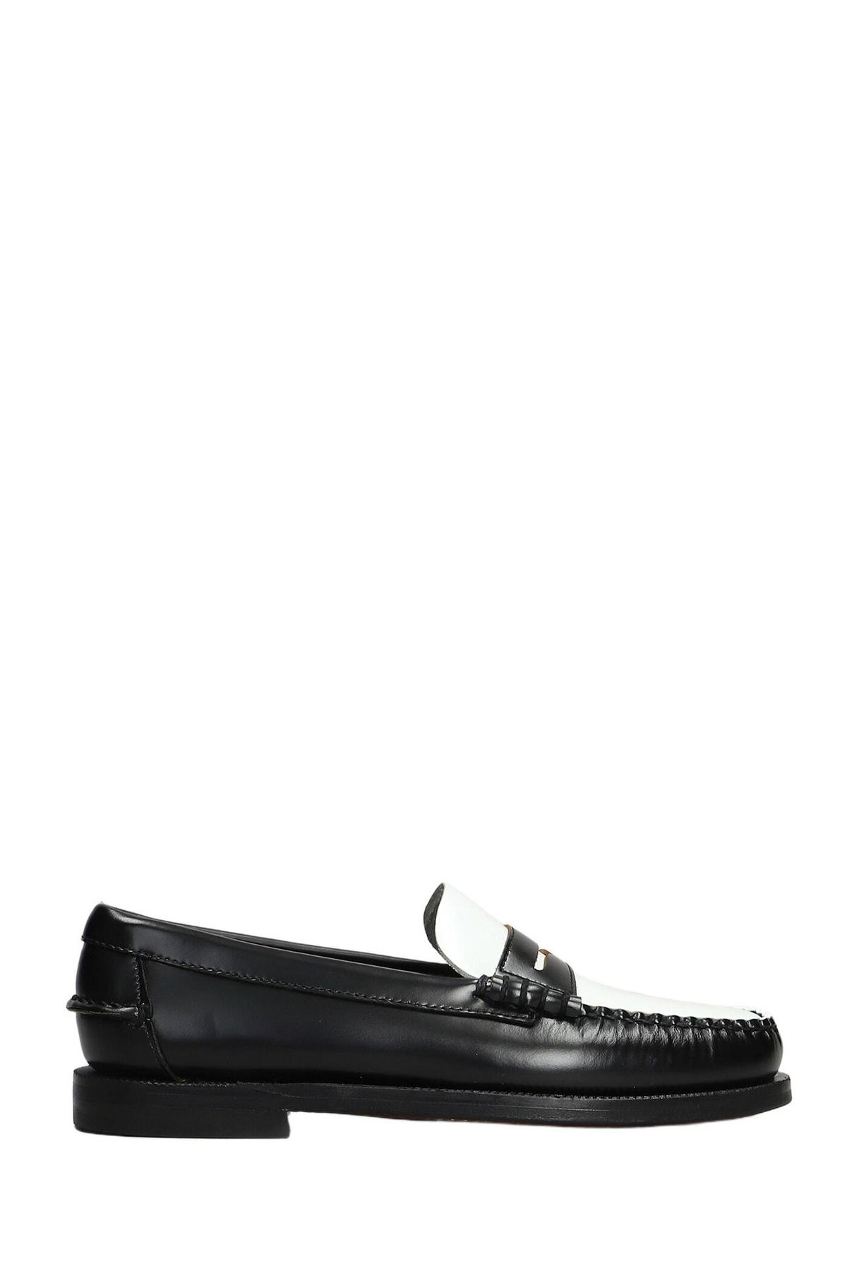 Sebago Classic Dan Loafers In Black Leather Sebago