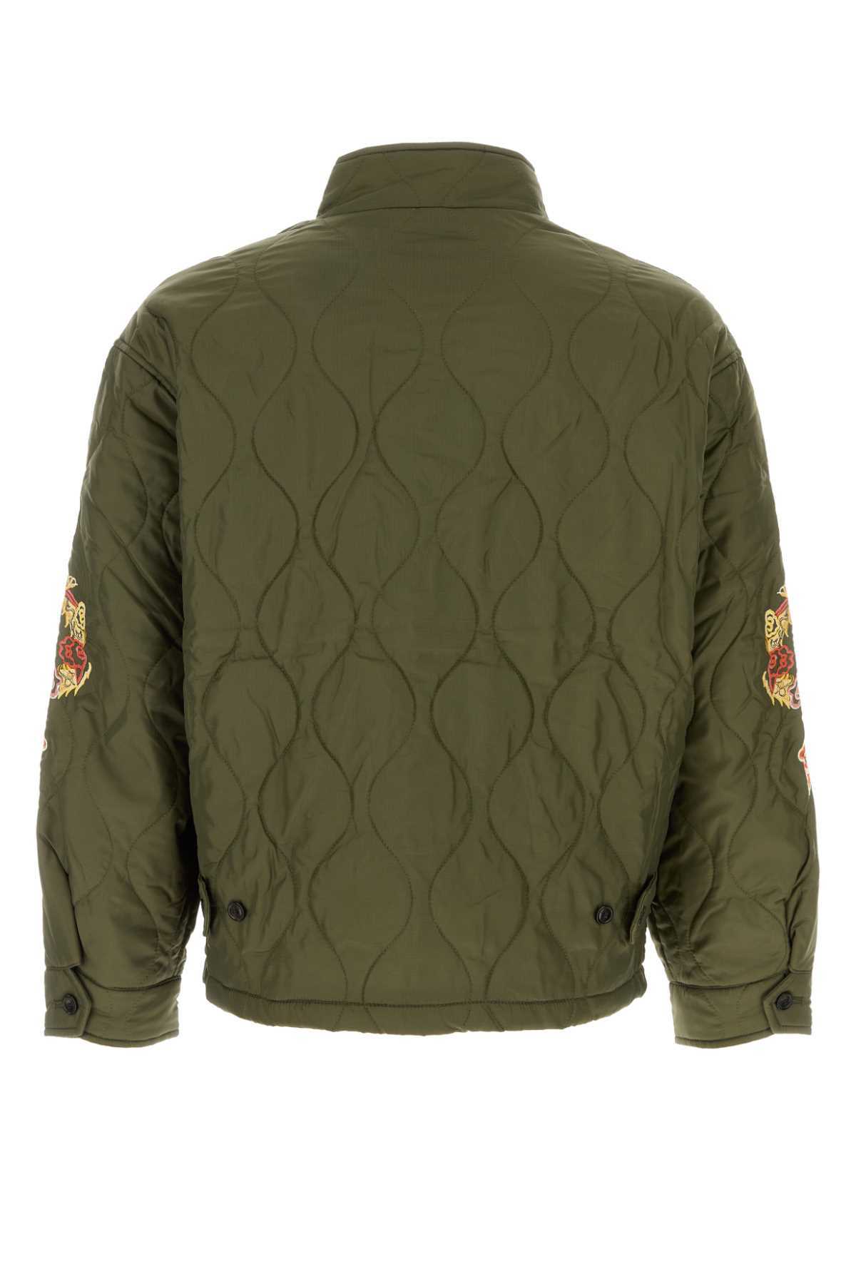 Baracuta Army Green Nylon Jacket Baracuta