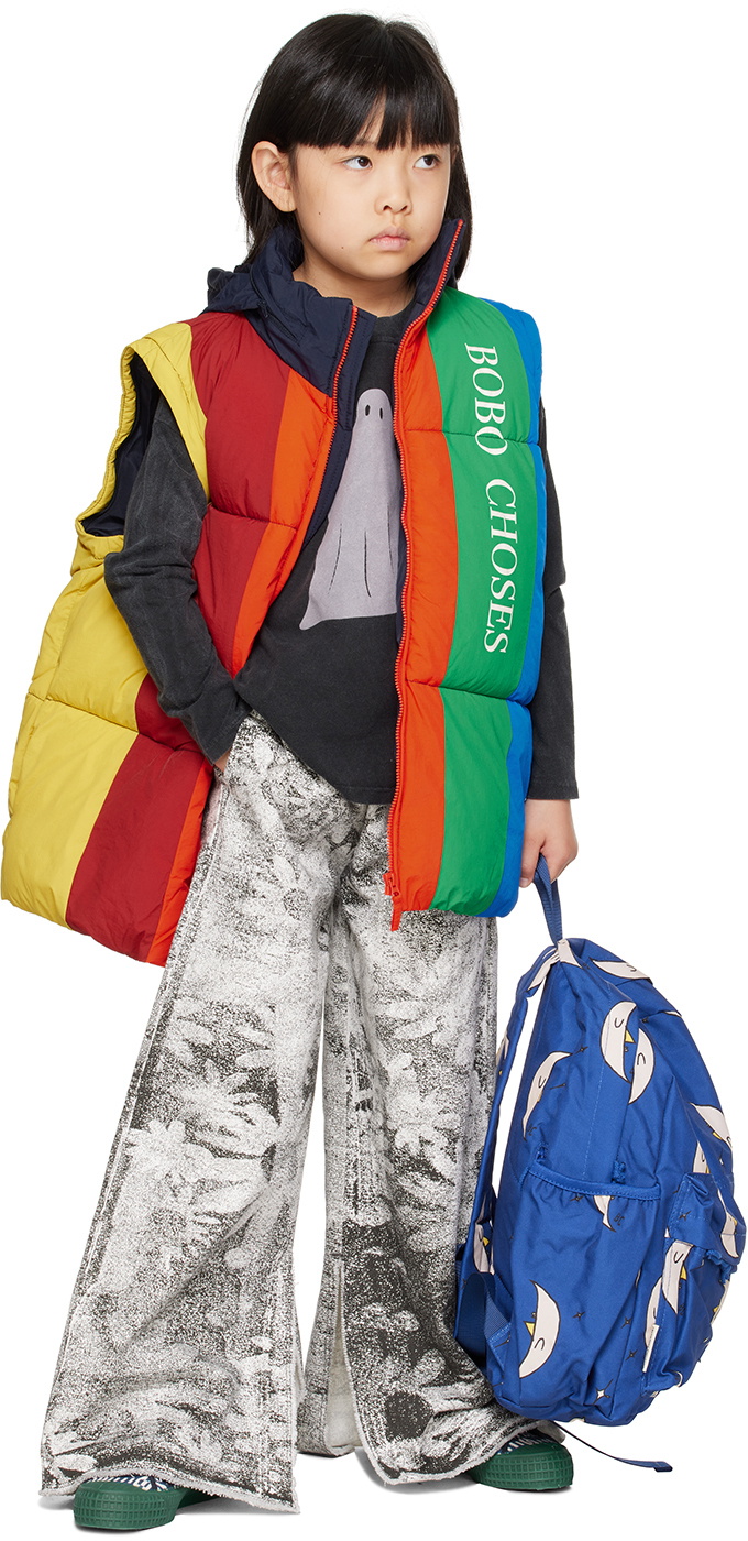 Bobo Choses Kids Black Funny Ghost T-shirt Bobo Choses