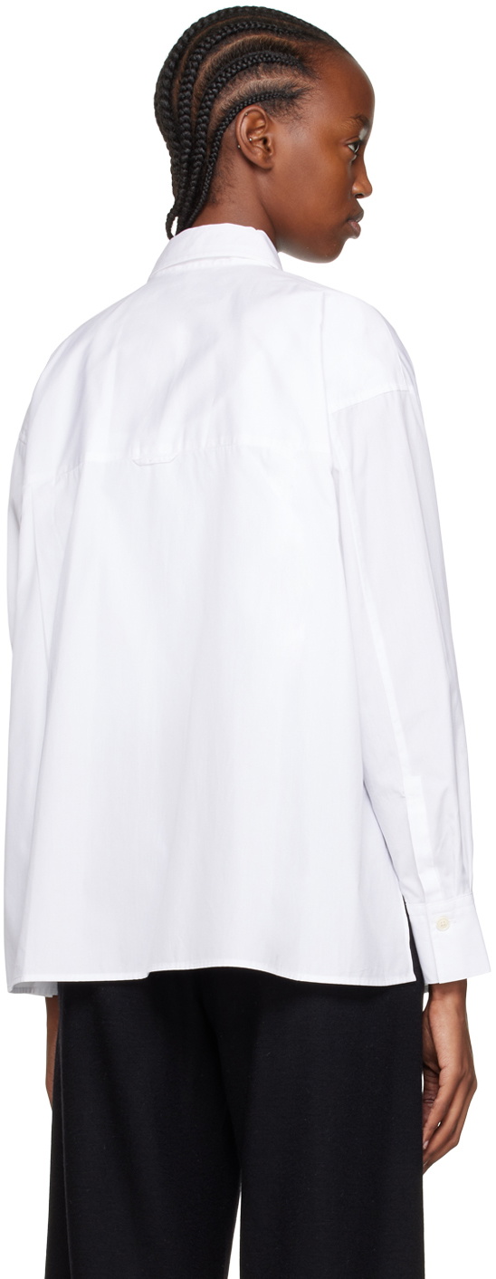 Vince White Convertible Shirt Vince