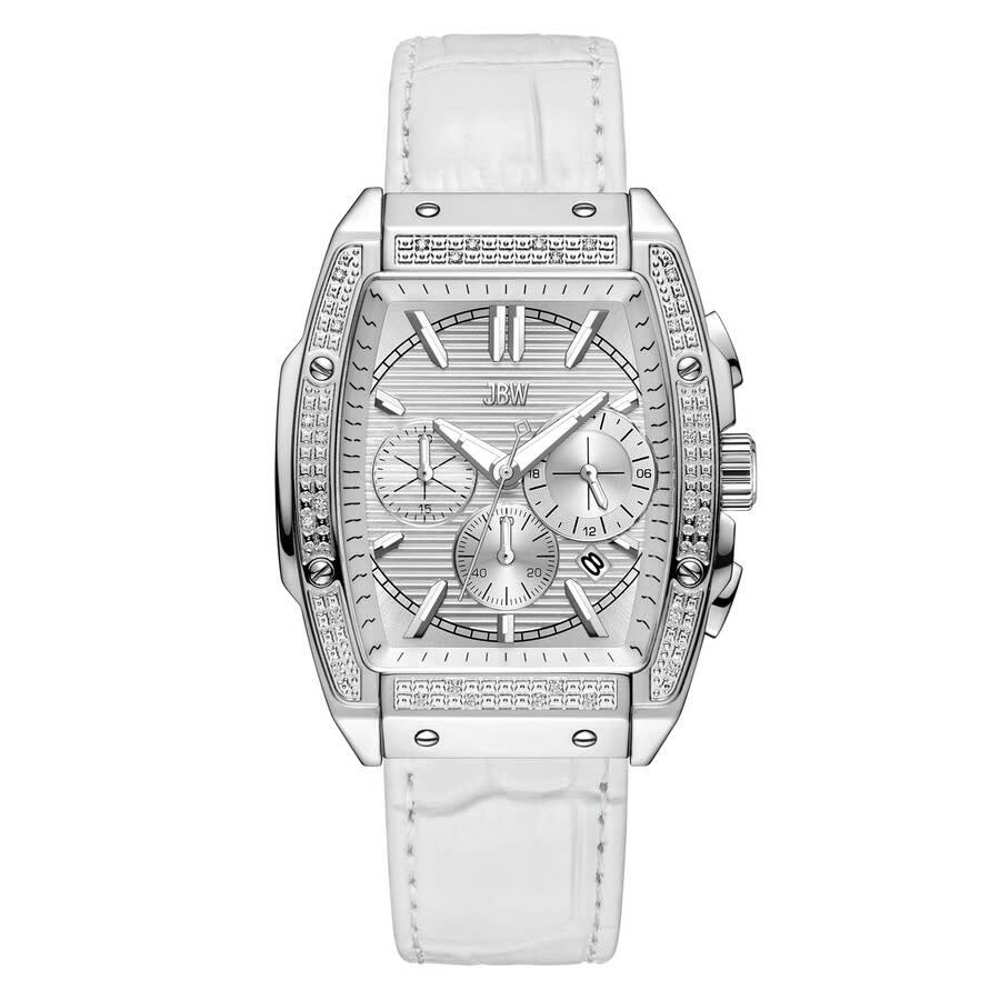 JBW Echelon Chronograph Quartz Silver Dial Unisex Watch J6379G JBW