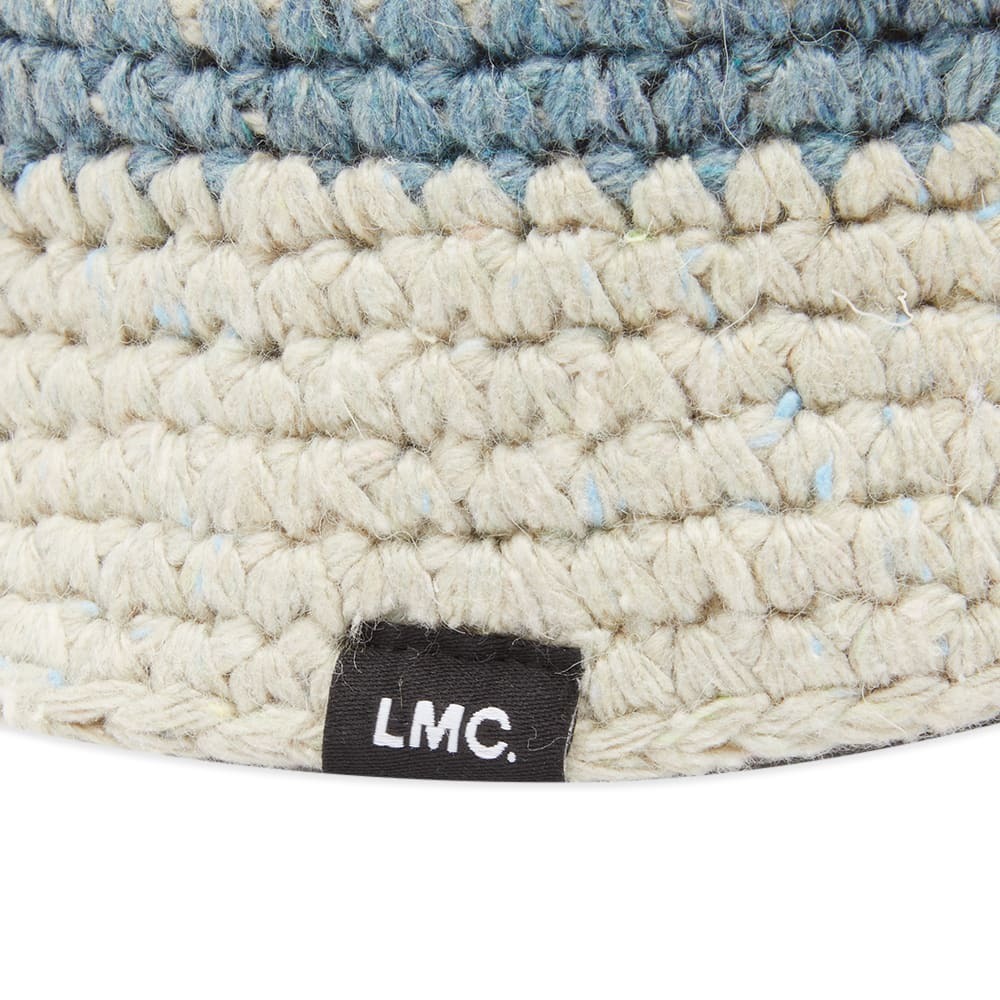 LMC Men's Spiral Crochet Bucket Hat in Cream LMC