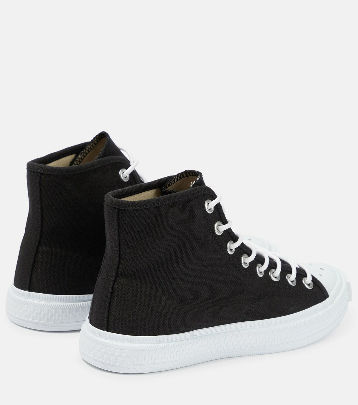 Acne Studios - Ballow canvas high-top sneakers Acne Studios