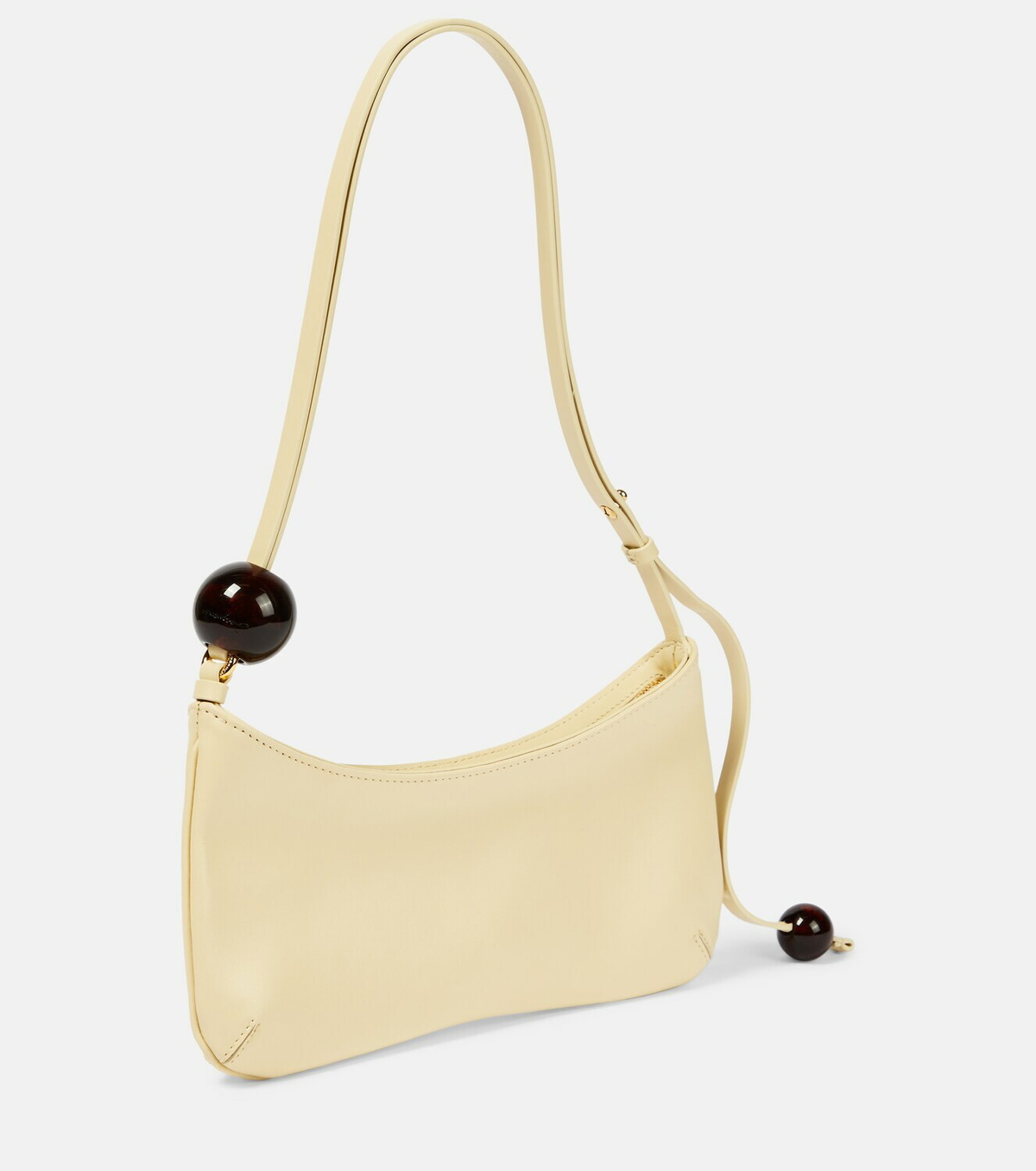 Jacquemus Le Bisou Perle leather shoulder bag Jacquemus