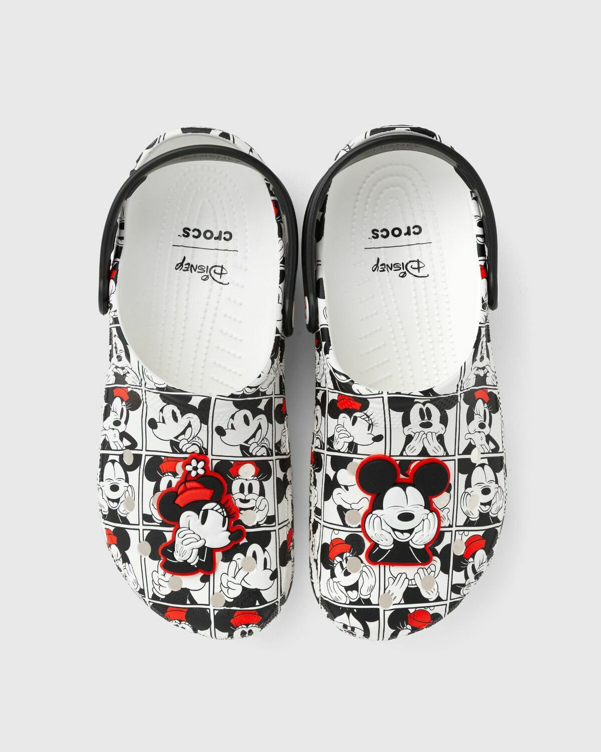 Crocs X Mickey and Minnie Classic Clog White Mens Sandals & Slide Crocs