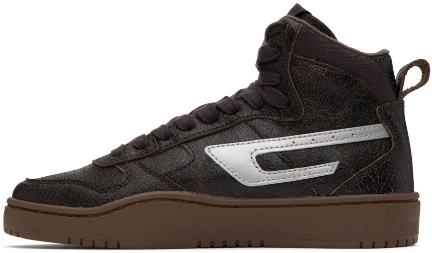 Diesel Brown S-Ukiyo V2 Mid Sneakers Diesel