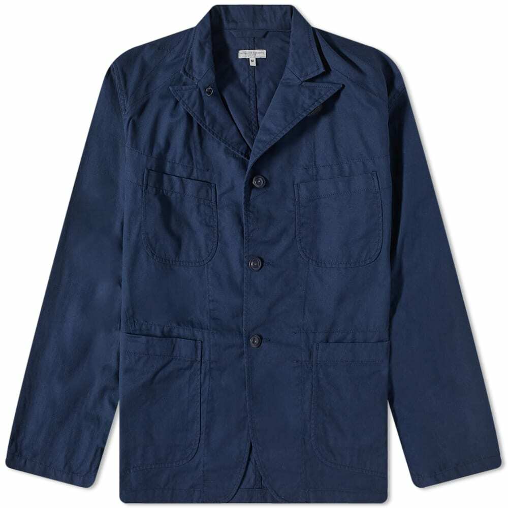 Engineered Garments Men's Bedford Jacket in Navy Twill Engineered Garments