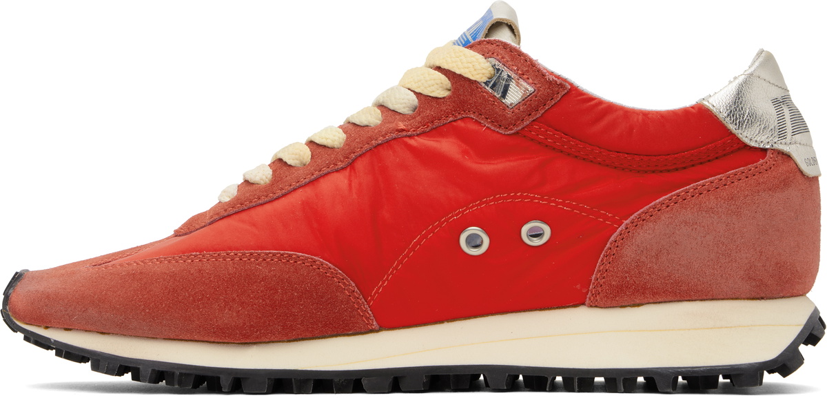 Golden Goose Red Marathon Sneakers Golden Goose Deluxe Brand