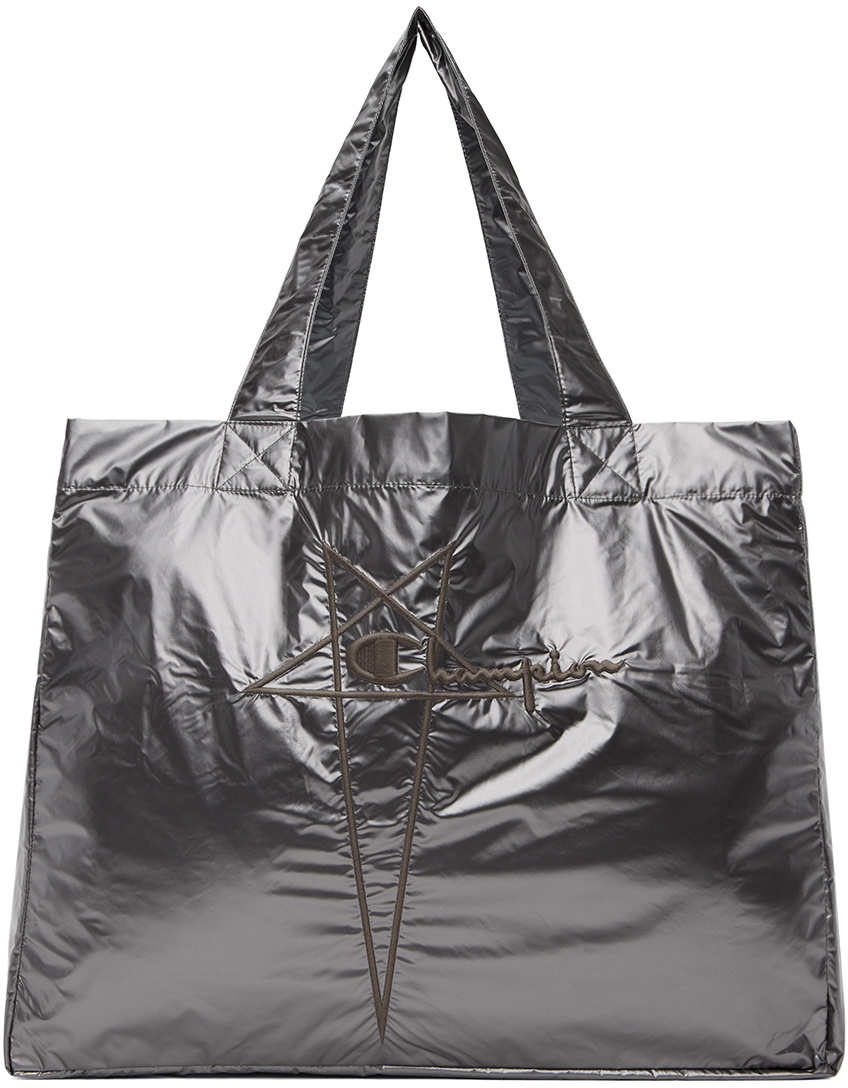 Rick Owens Silver Champion Edition Tote Rick Owens