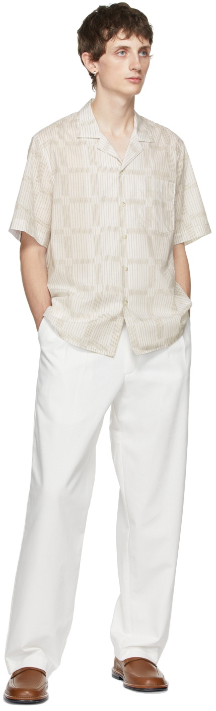 COMMAS Beige Check Shirt Commas