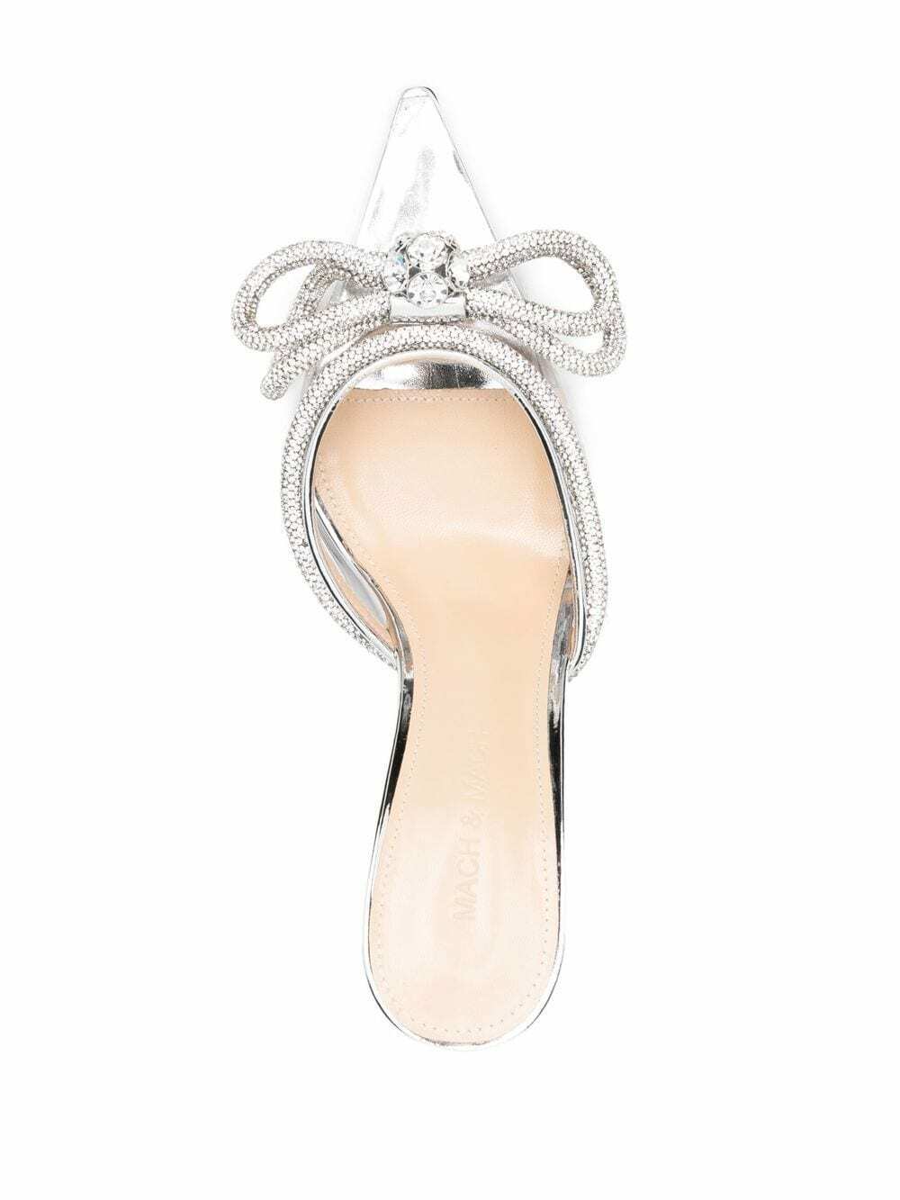 MACH & MACH - Pvc Double Bow Mules MACH & MACH
