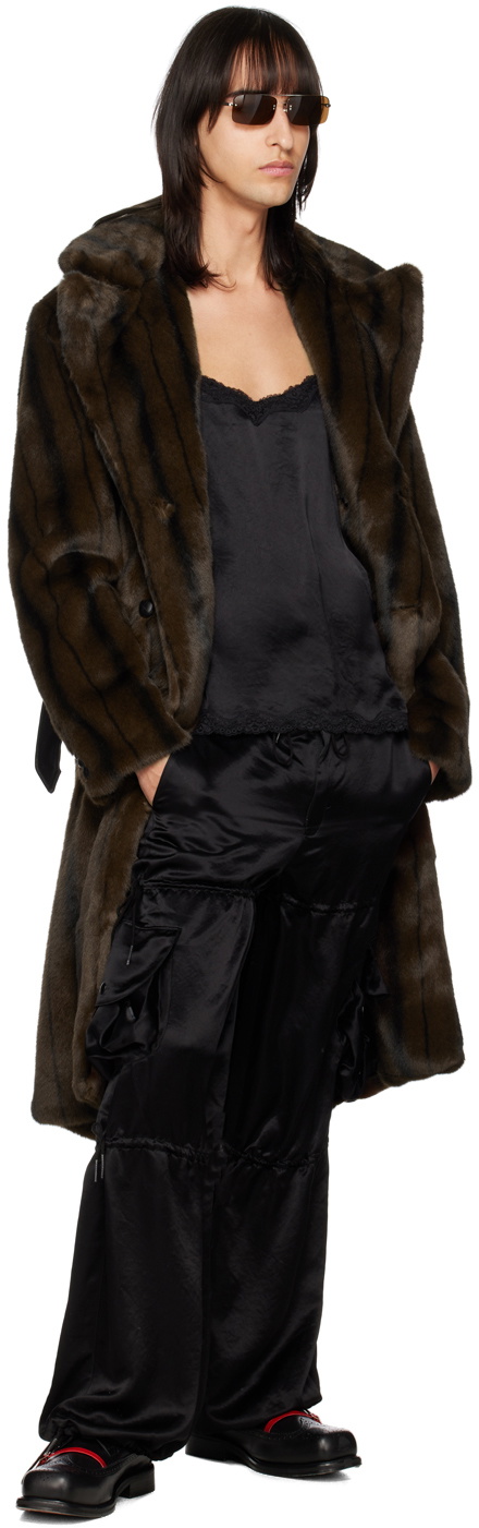 Anna Sui SSENSE Exclusive Black Tank Top Anna Sui