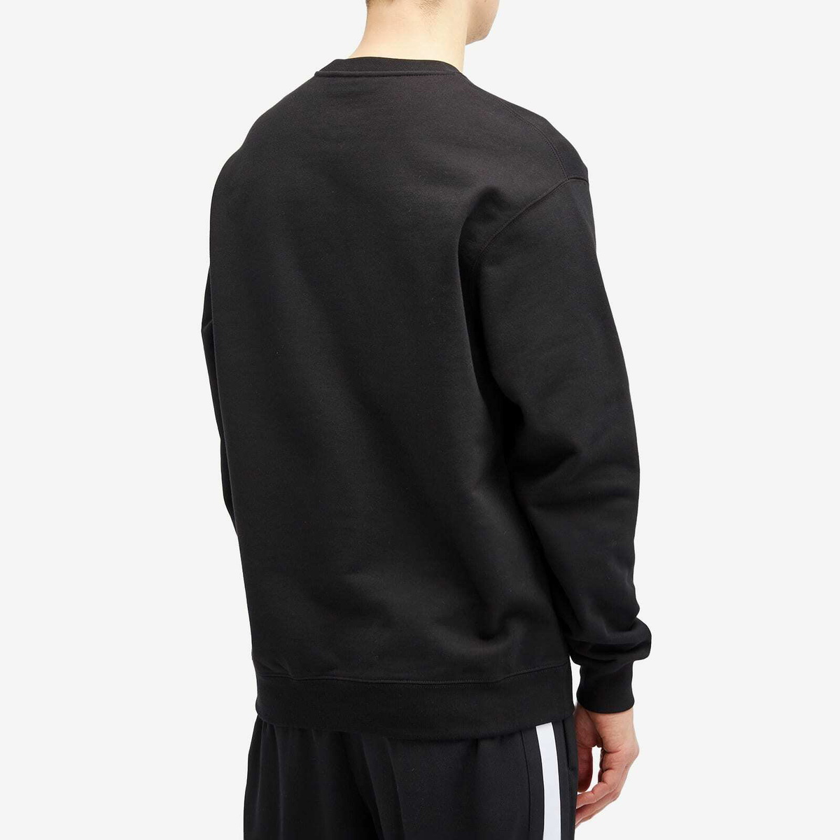 Gucci Men's Interlocking Logo Crew Neck Sweatshirt in Black Gucci
