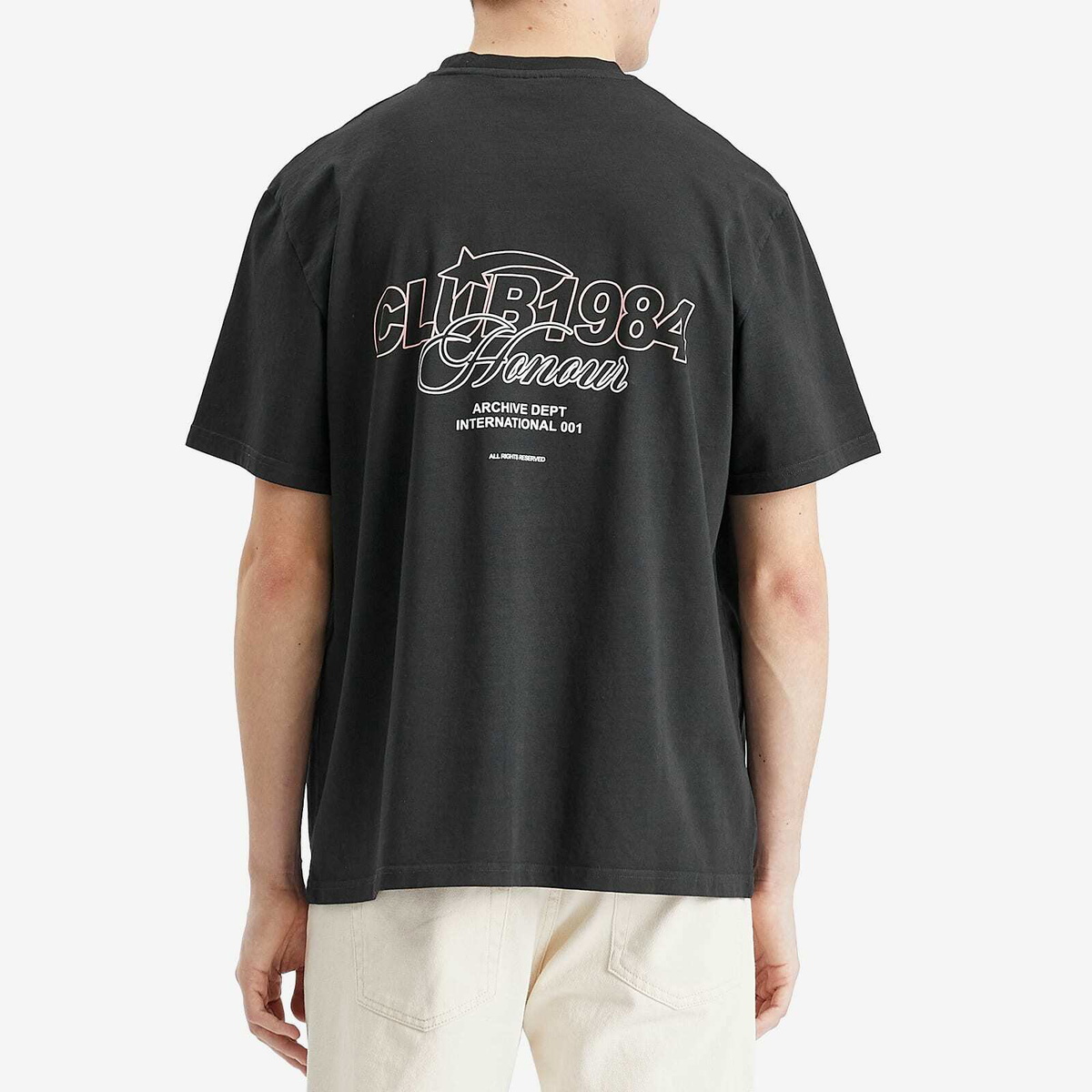 Club 1984 Men's Honour T-Shirt in Black Club 1984