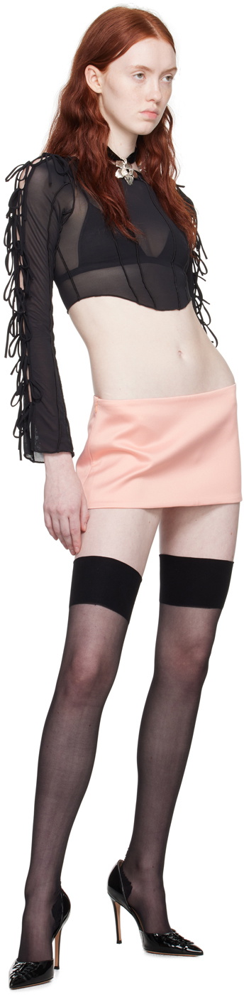 Fanci Club Pink Superb Miniskirt