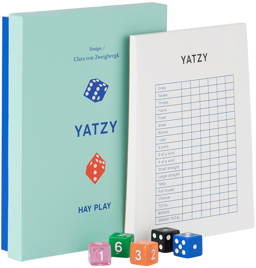 HAY HAY PLAY Yatzy Set HAY