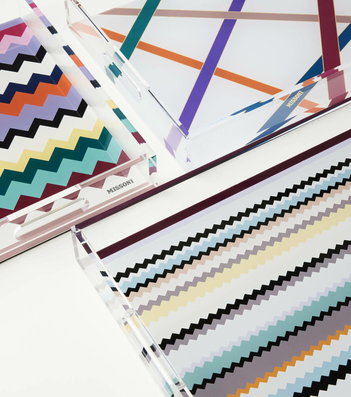 Missoni Riverbero Zigzag tray Missoni