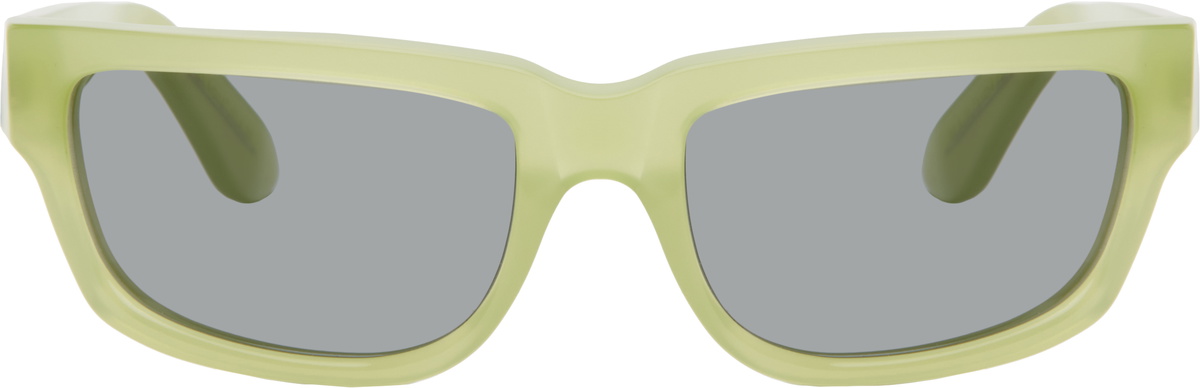 RETROSUPERFUTURE Green Thelonius Sunglasses RETROSUPERFUTURE