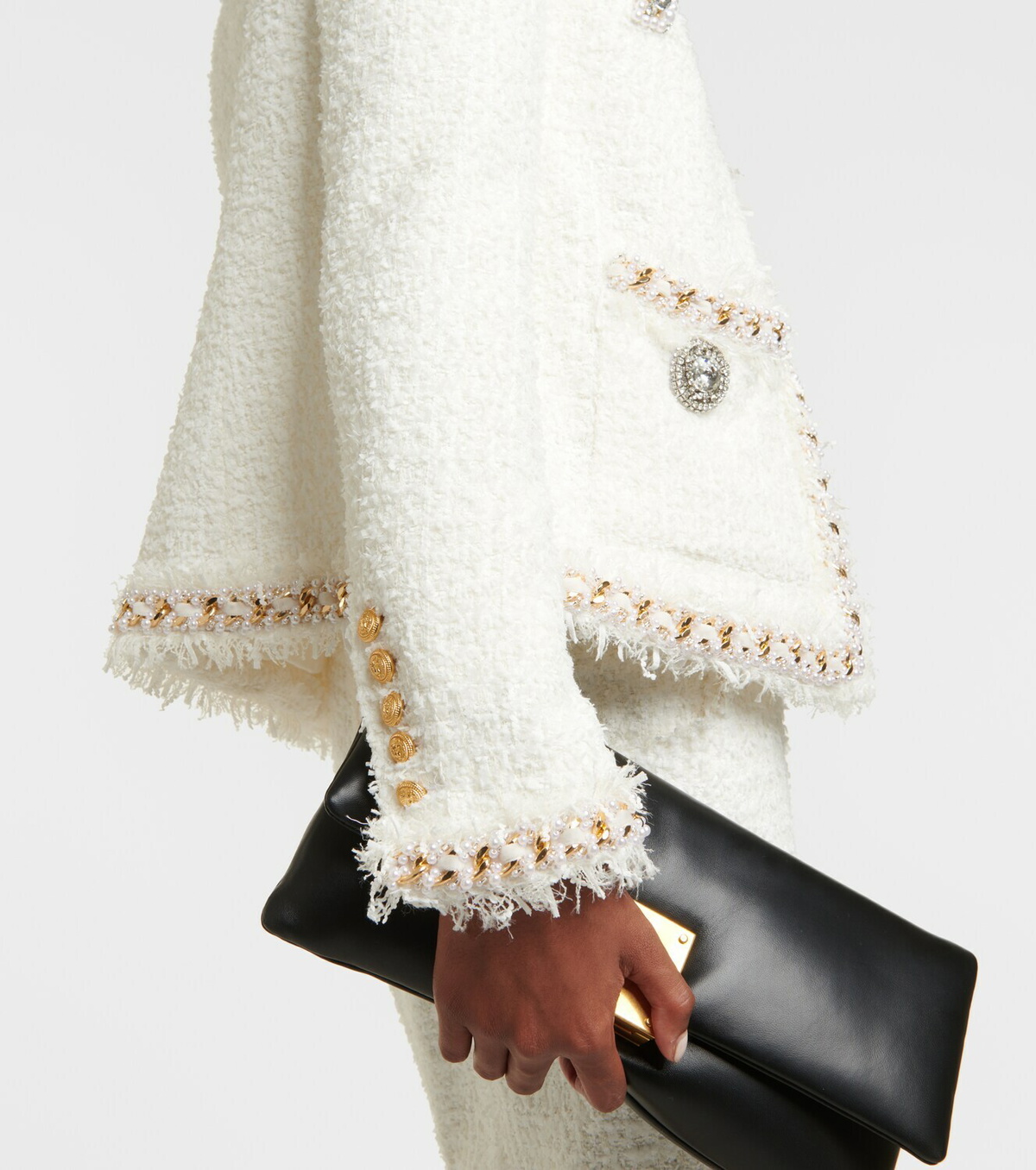 Balmain Embellished tweed jacket Balmain