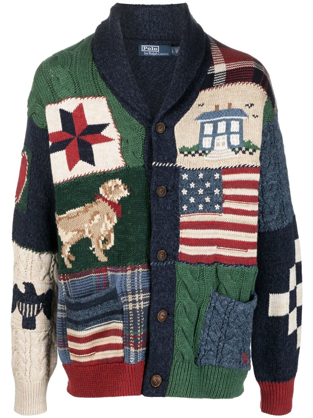 Polo Ralph Lauren Cable-knit cashmere cardigan Polo Ralph Lauren