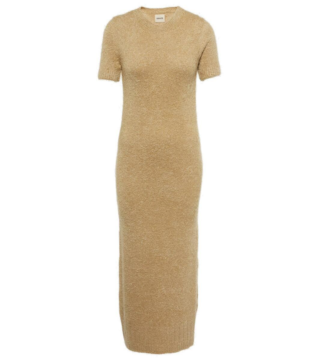 Khaite Helen silk and cashmere maxi dress Khaite