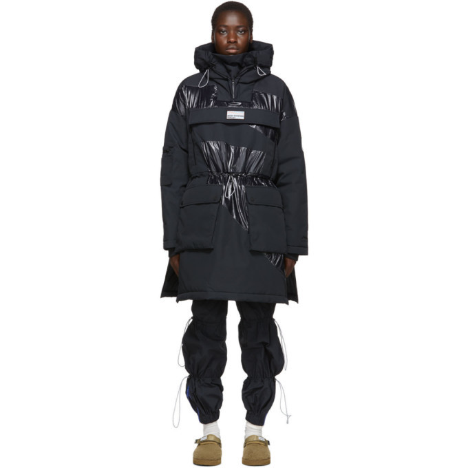 Li-Ning Black Long Padded Jacket Li-Ning