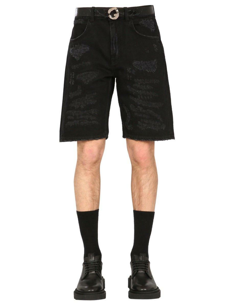 Givenchy Distressed Denim Shorts Givenchy