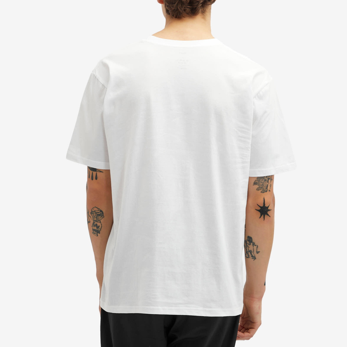 WTAPS Men's 01 Skivvies 3-Pack T-Shirt in White WTAPS