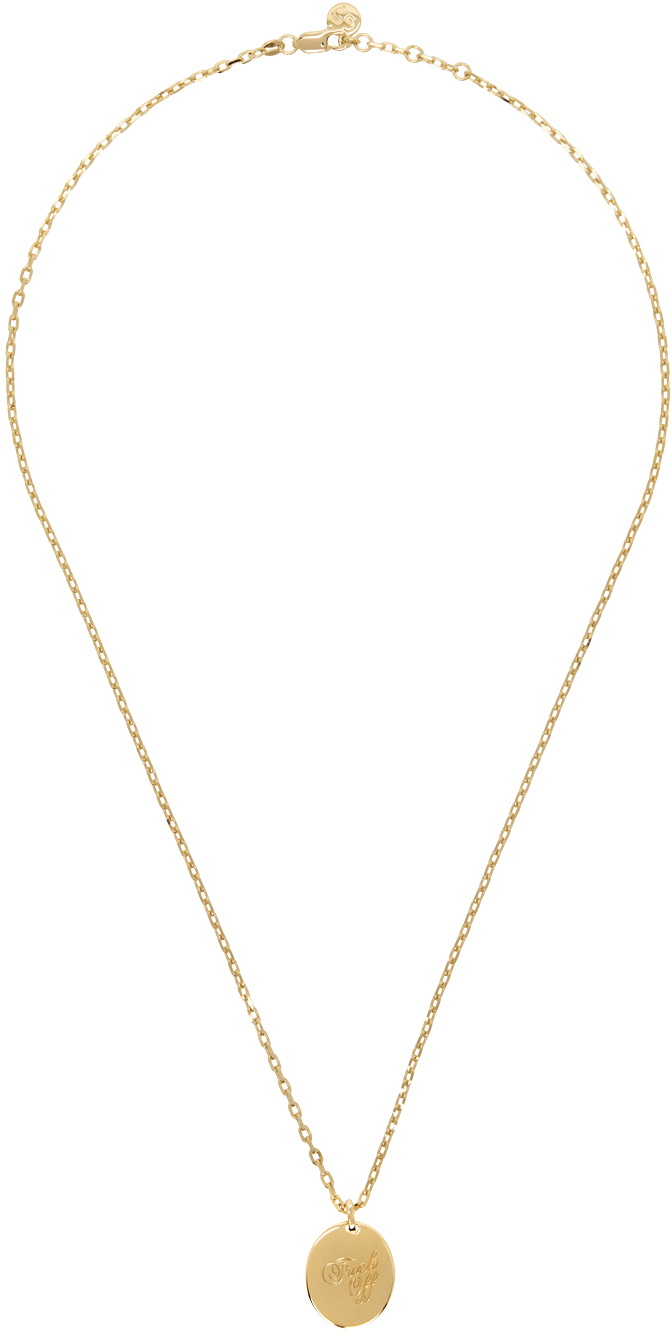 Stolen Girlfriends Club Gold Warm Welcome Necklace Stolen Girlfriends Club