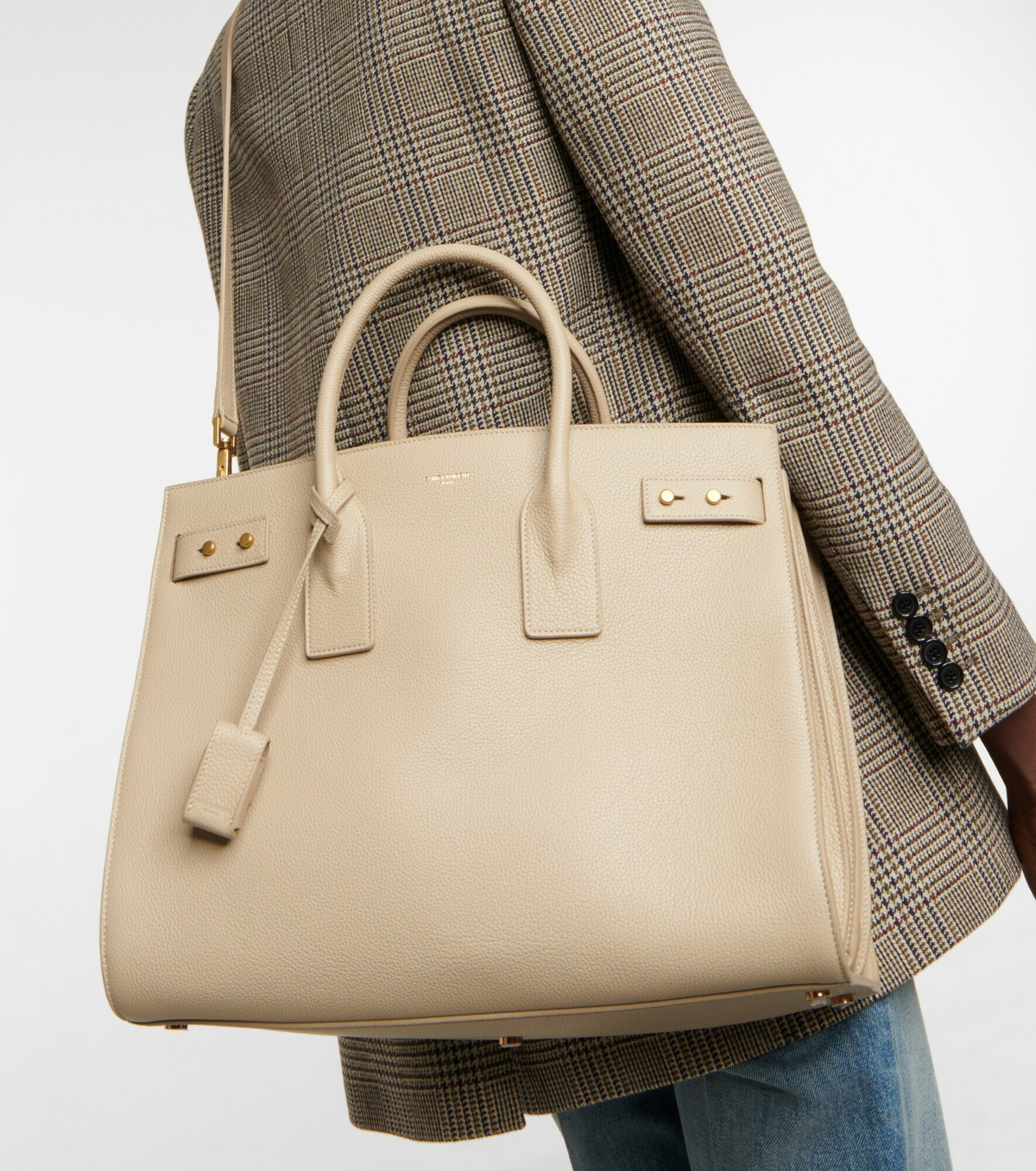 Saint Laurent - Sac De Jour Medium Supple leather tote bag Saint Laurent