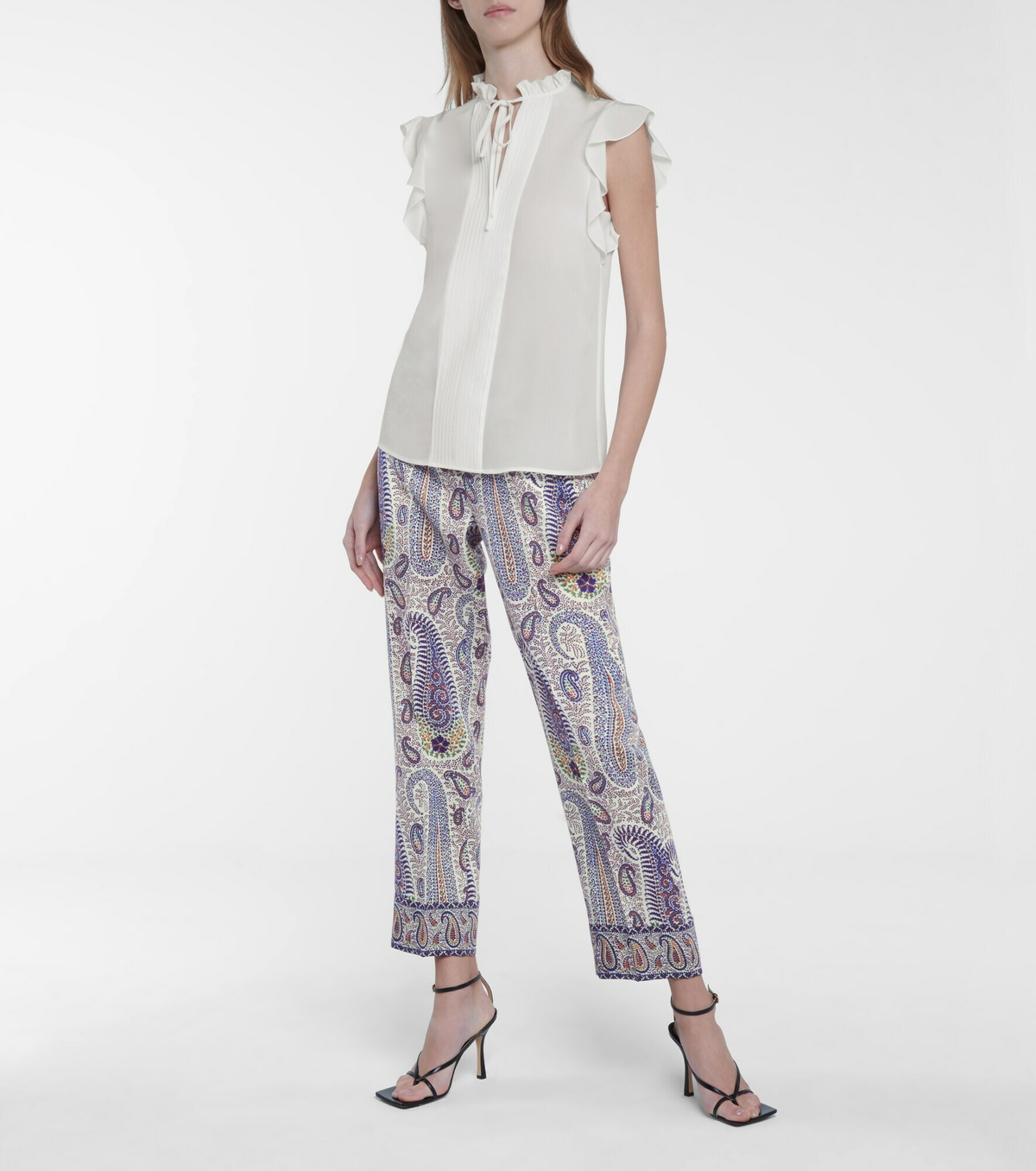 Etro - Tie-neck silk blouse Etro