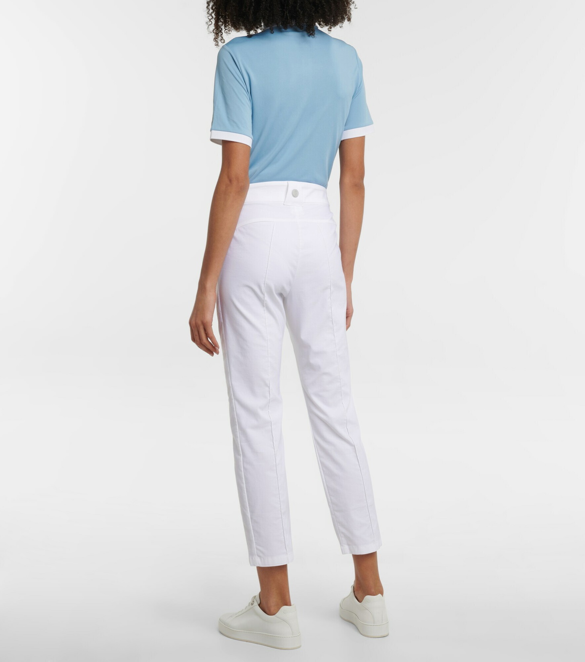 Bogner - Eddi high-rise cotton-blend pants Bogner