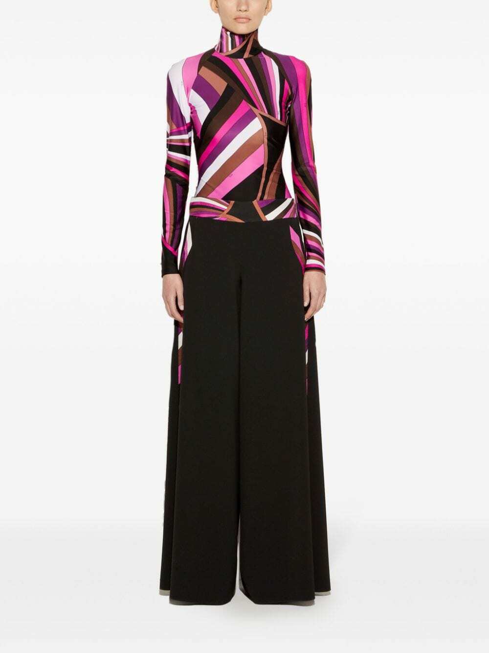 PUCCI - Printed High-neck Top Emilio Pucci
