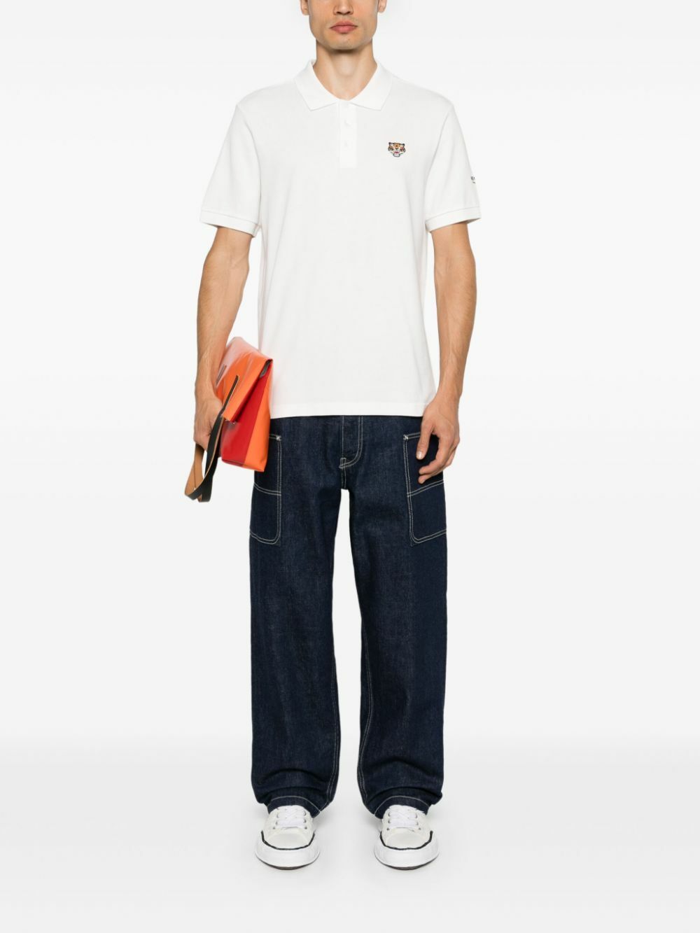 KENZO - Lucky Tiger Organic Cotton Polo Shirt Kenzo