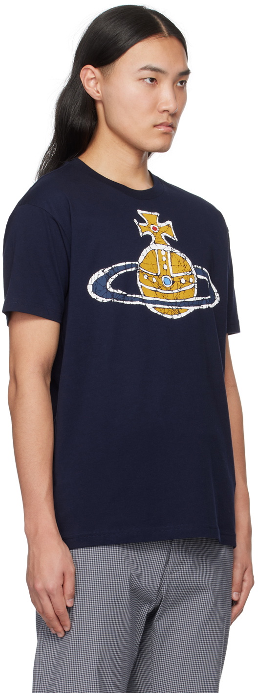 Vivienne Westwood Navy Time Machine T-Shirt Vivienne Westwood