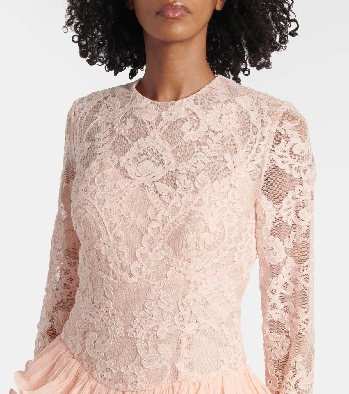 Zimmermann Crush Lace Frill minidress Zimmermann