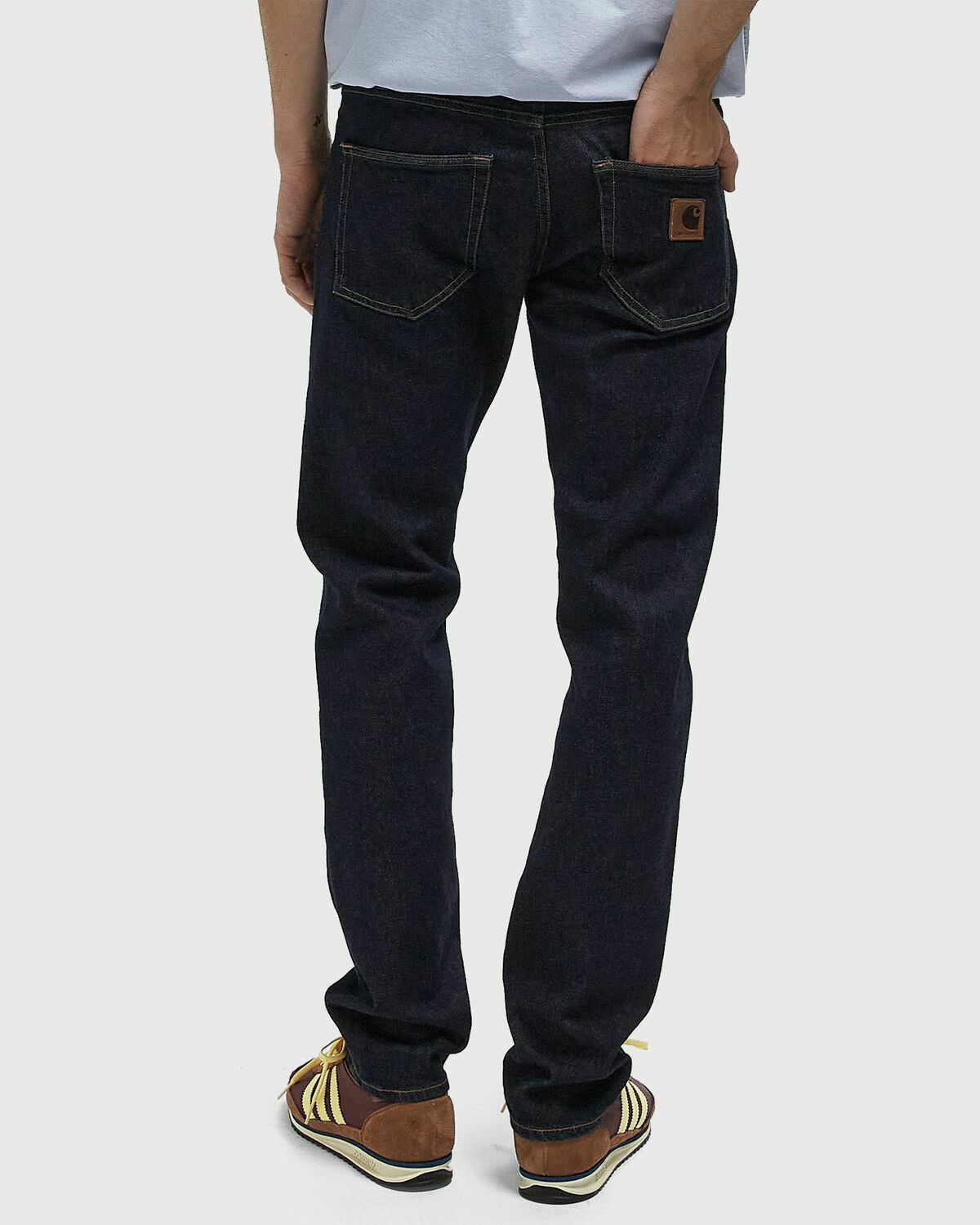 Carhartt WIP Klondike Pant Blue Mens Jeans Carhartt WIP